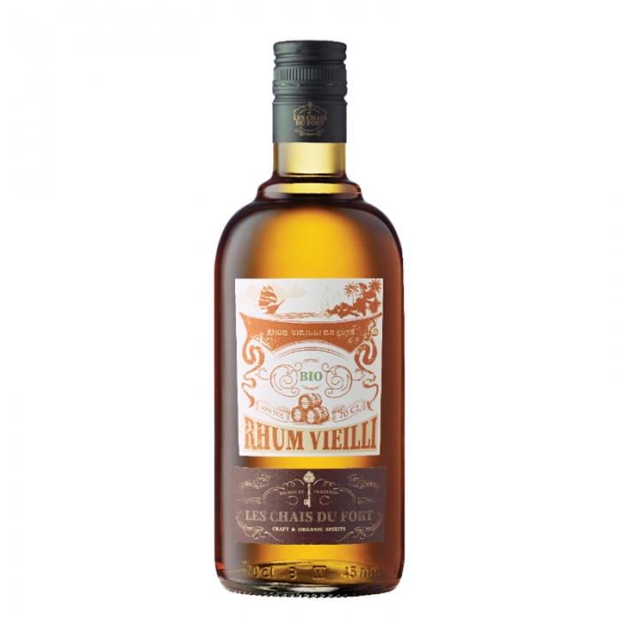 Rhum vieilli bio Les Chais Du Fort 70cl - L'Eau Vive